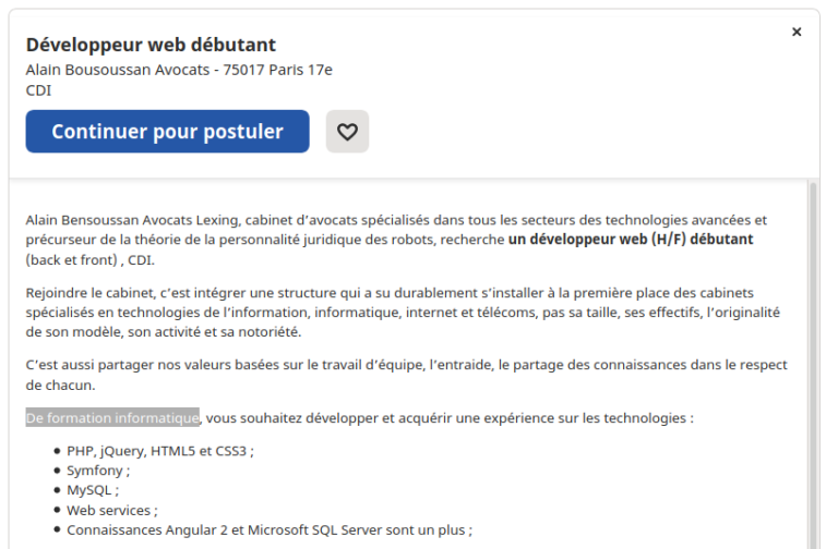 [Guide] Trouver un emploi de développeur en 2025 – Alex so yes